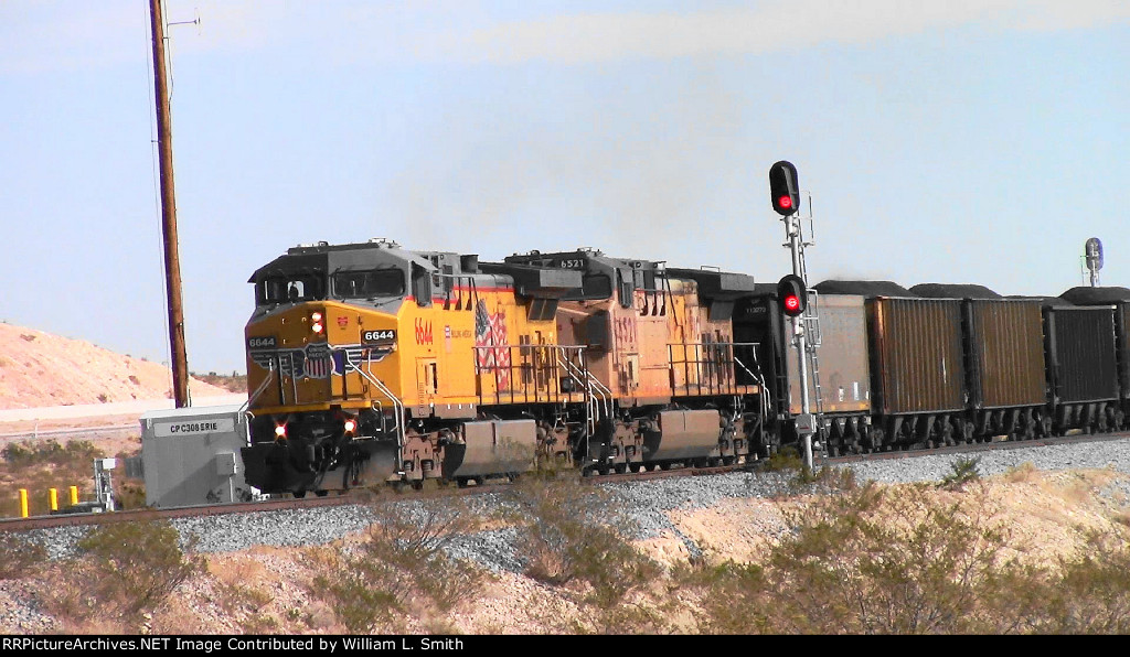 WB Loaded Unit Coal Frt at Erie NV W-Pshr -4